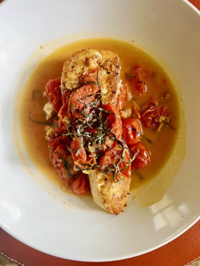 Pesce all’Acqua Pazza (Fish With White Wine and Cherry Tomatoes) | Sara ...