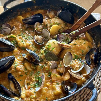 Catalan Fish Stew (Suquet de Peix) | Sara Moulton
